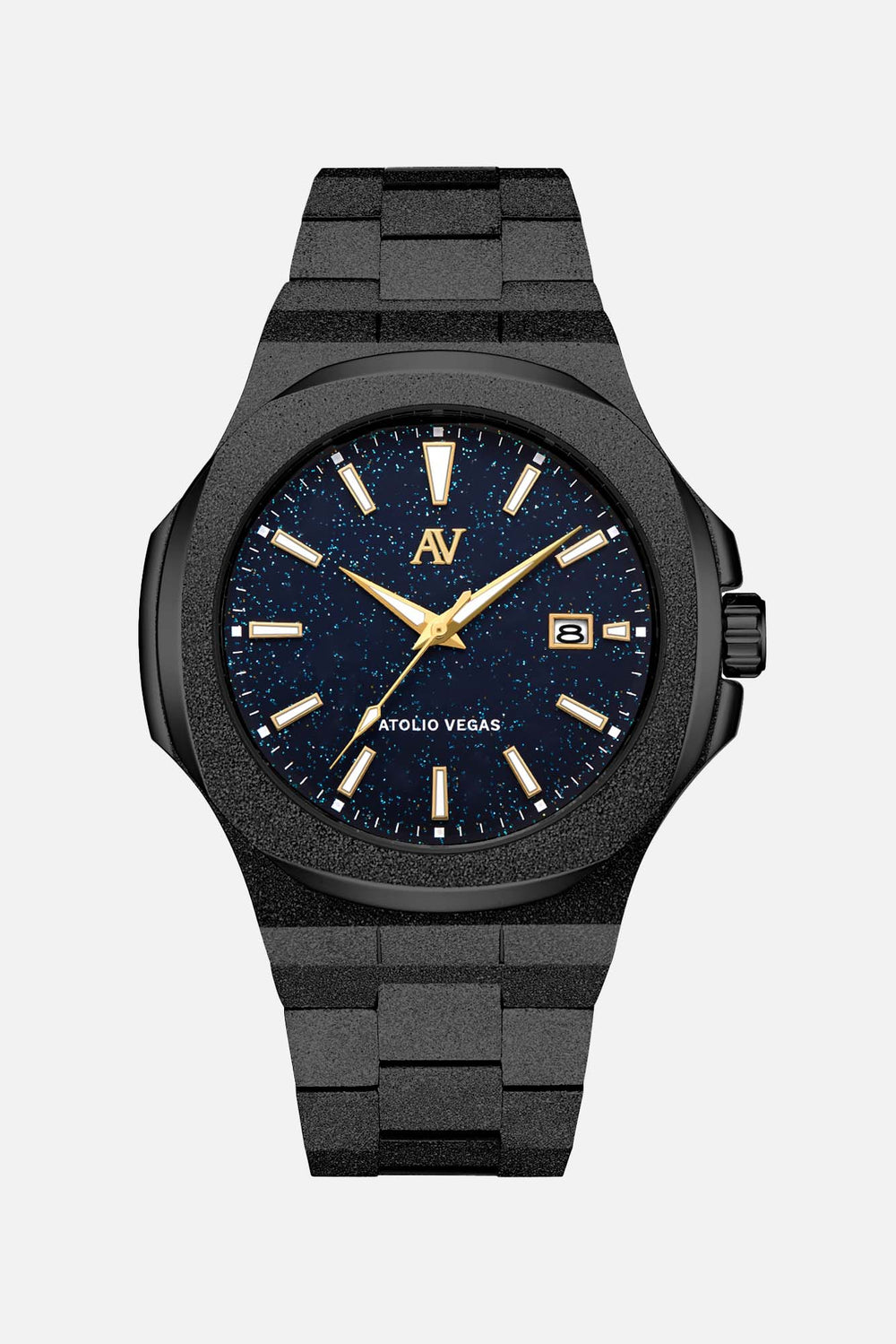 Frosted Ursa Major | Atolio Vegas | Black Frosted Metal Watch