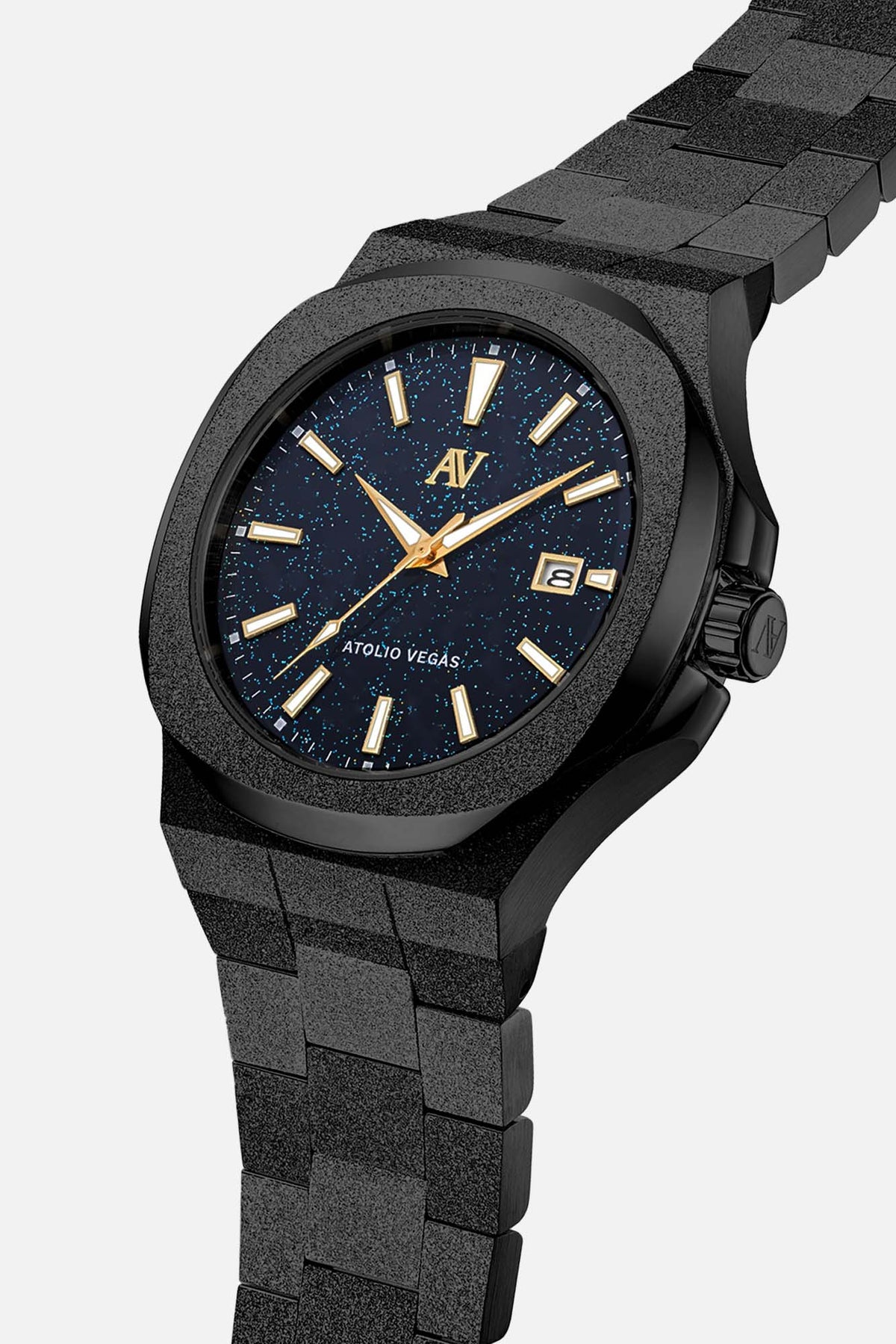 Frosted Ursa Major | Atolio Vegas | Black Frosted Metal Watch