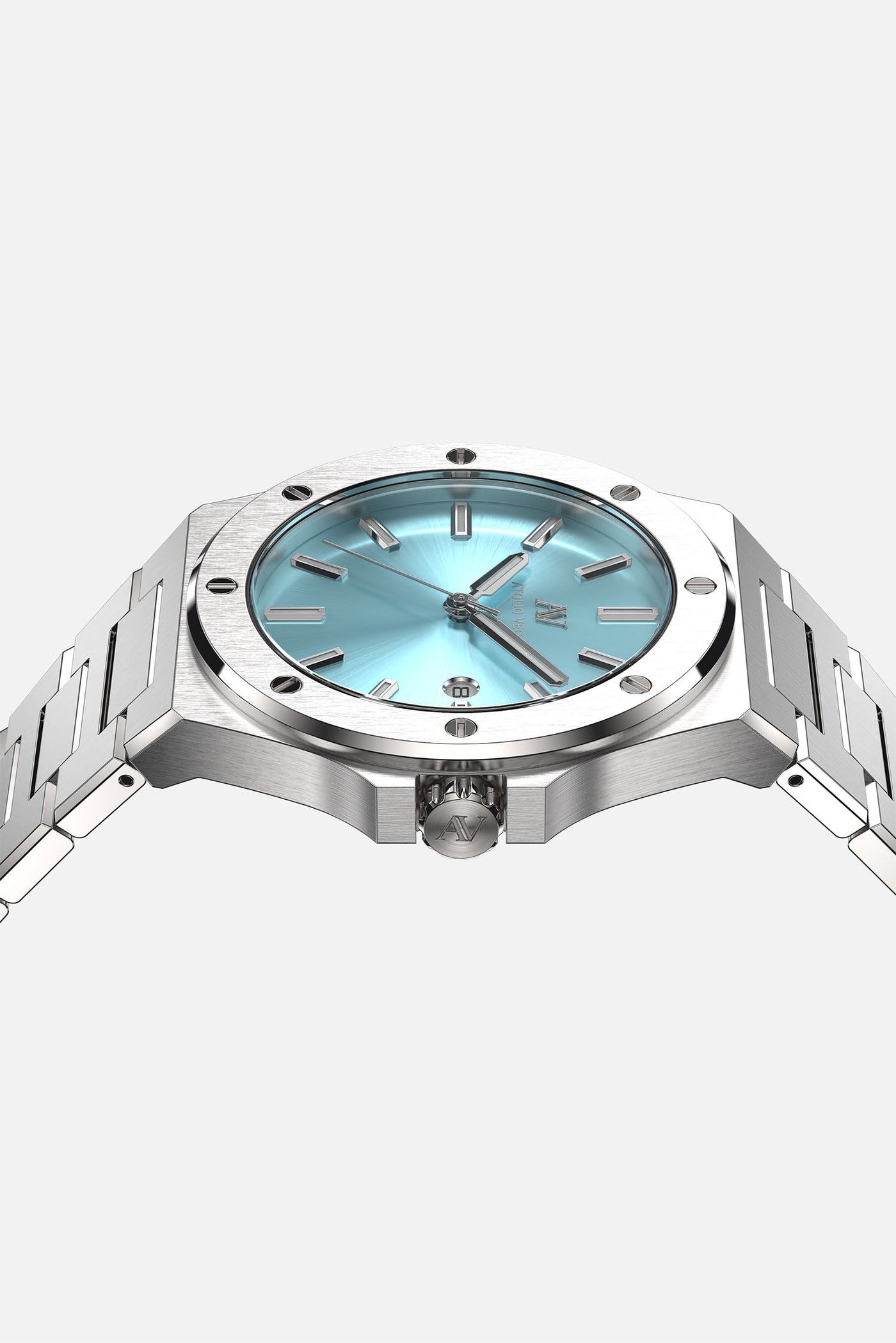 Zolten Sapphire | Silver Blue dial | Atolio Vegas | water resistant